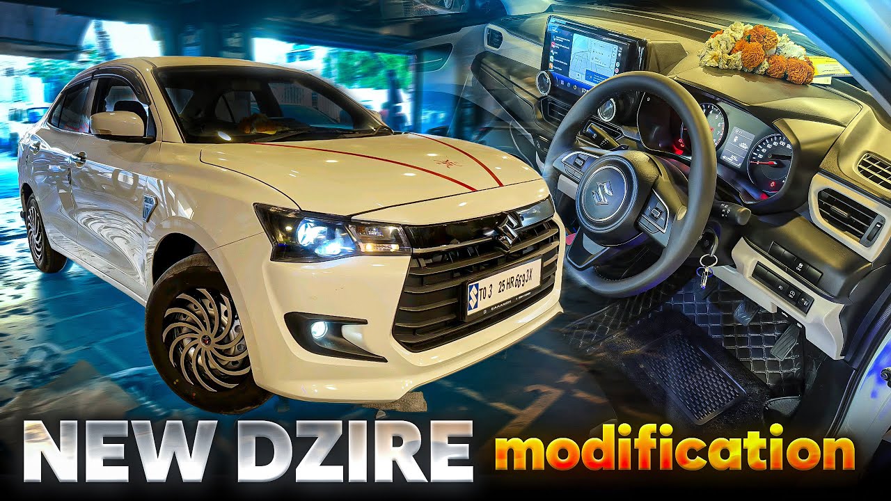 New Dzire Modified | New Dzire Modification 2025 | New Dzire lxi ...
