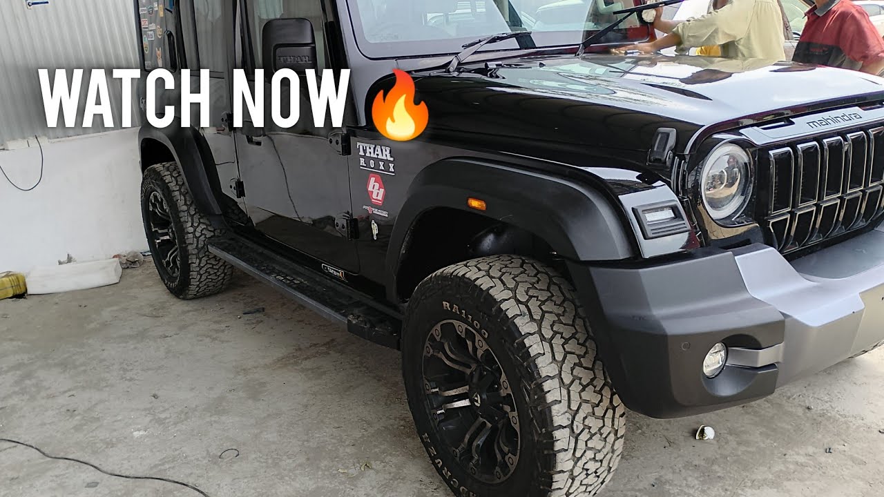 Thar Rox 🔥Dashboard &Roof Assembly with Body Painting @Autogoodvlogs # ...