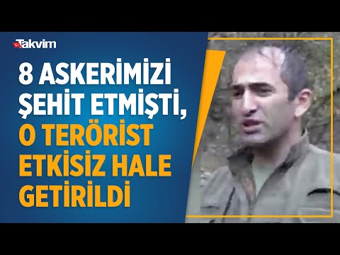 Dağlıca'da 8 askerimizi şehit eden PKK'lı terörist Özcan Yıldız Gara'da etkisiz hale getirildi