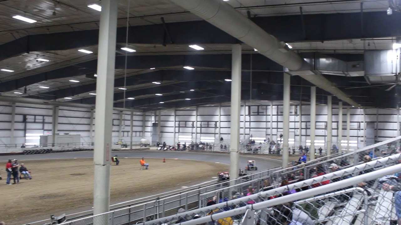 Cage Kart Jr Predator Racing/ Turkey Chase 2018/ Heat Race - YouTube