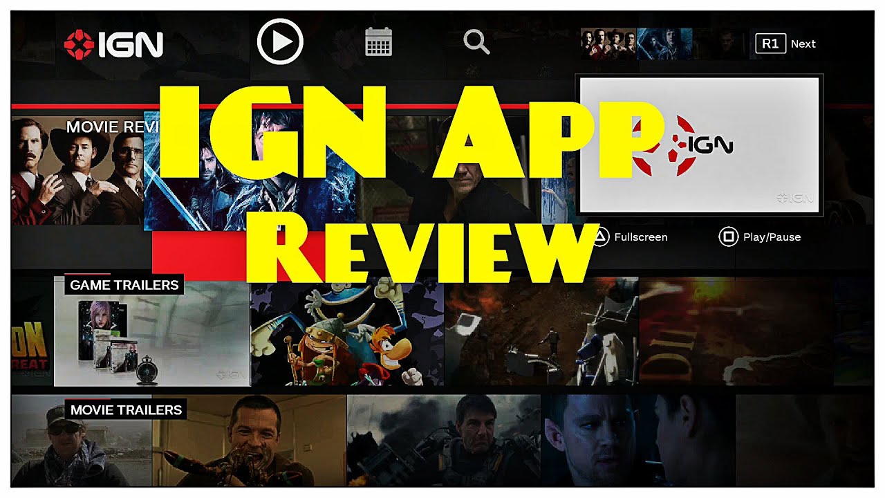 IGN App Review PS4 - YouTube