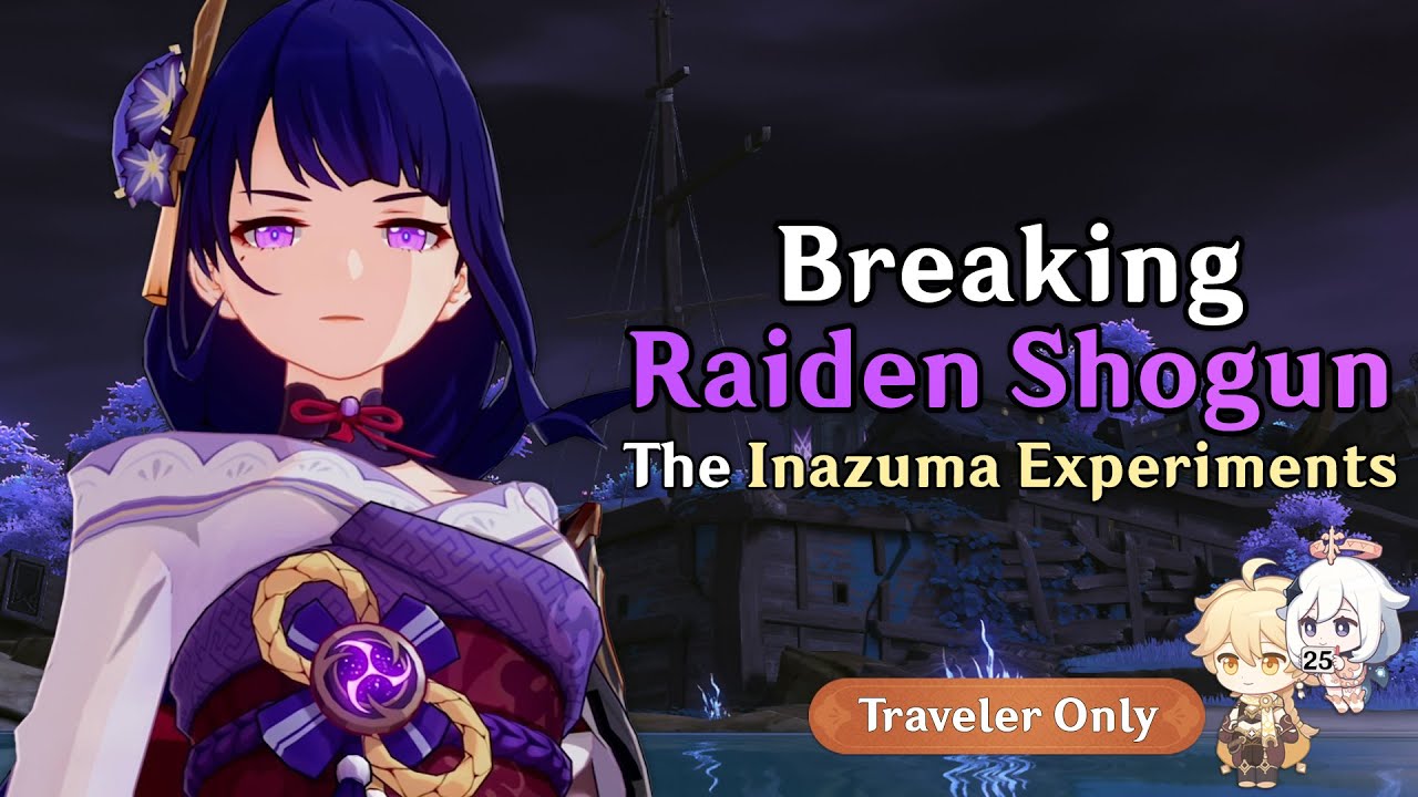 Breaking Raiden Shogun and the Inazuma Experiments | Traveler-san #25 ...