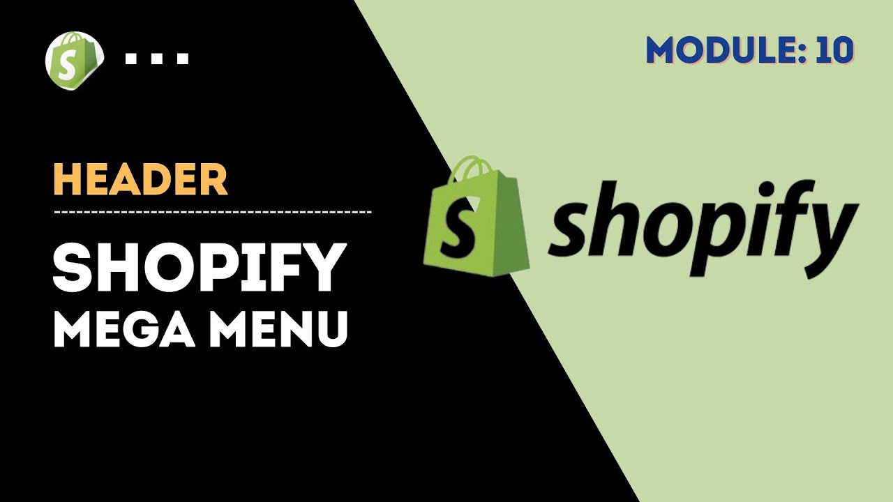 Module 10 | #Shopify Mega Menu | Shopify theme development - YouTube