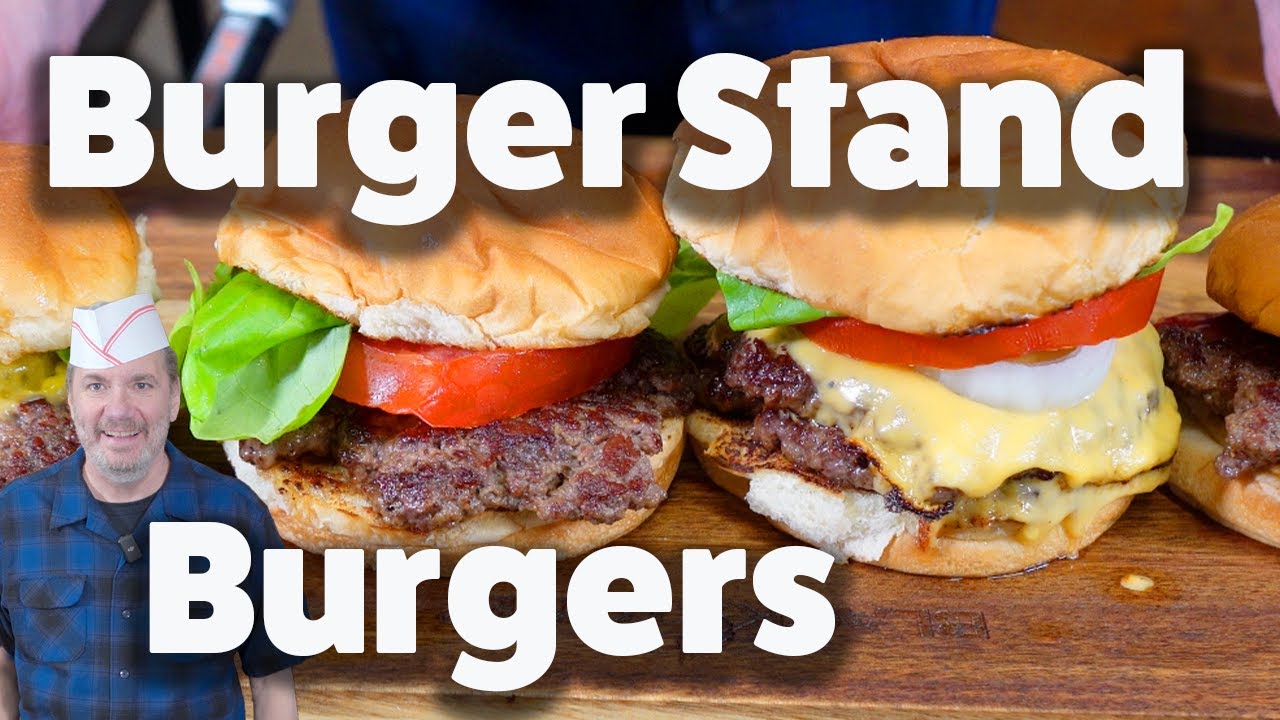 Burger Stand Burgers FOUR ways - Blackstone Griddle - YouTube