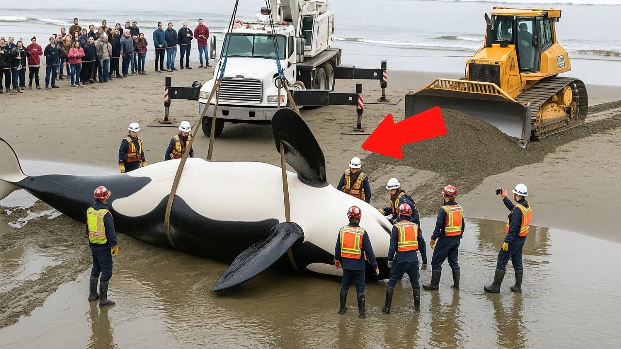 Huge Mission to Save a 6-Ton Orca – All Captured on Camera! - YouTube