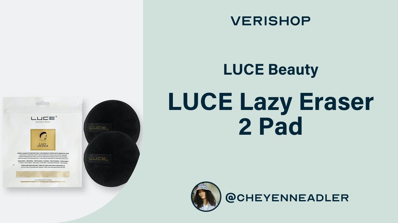 LUCE Beauty LUCE Lazy Eraser 2 Pad Review - YouTube