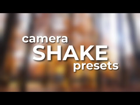 Camera Shake After Effects Presets - YouTube