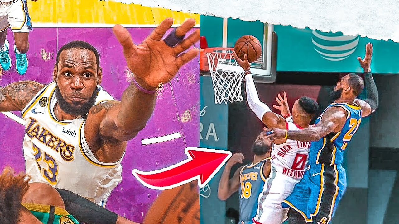 LeBron James "BLOCK PARTY !" MOMENTS - YouTube