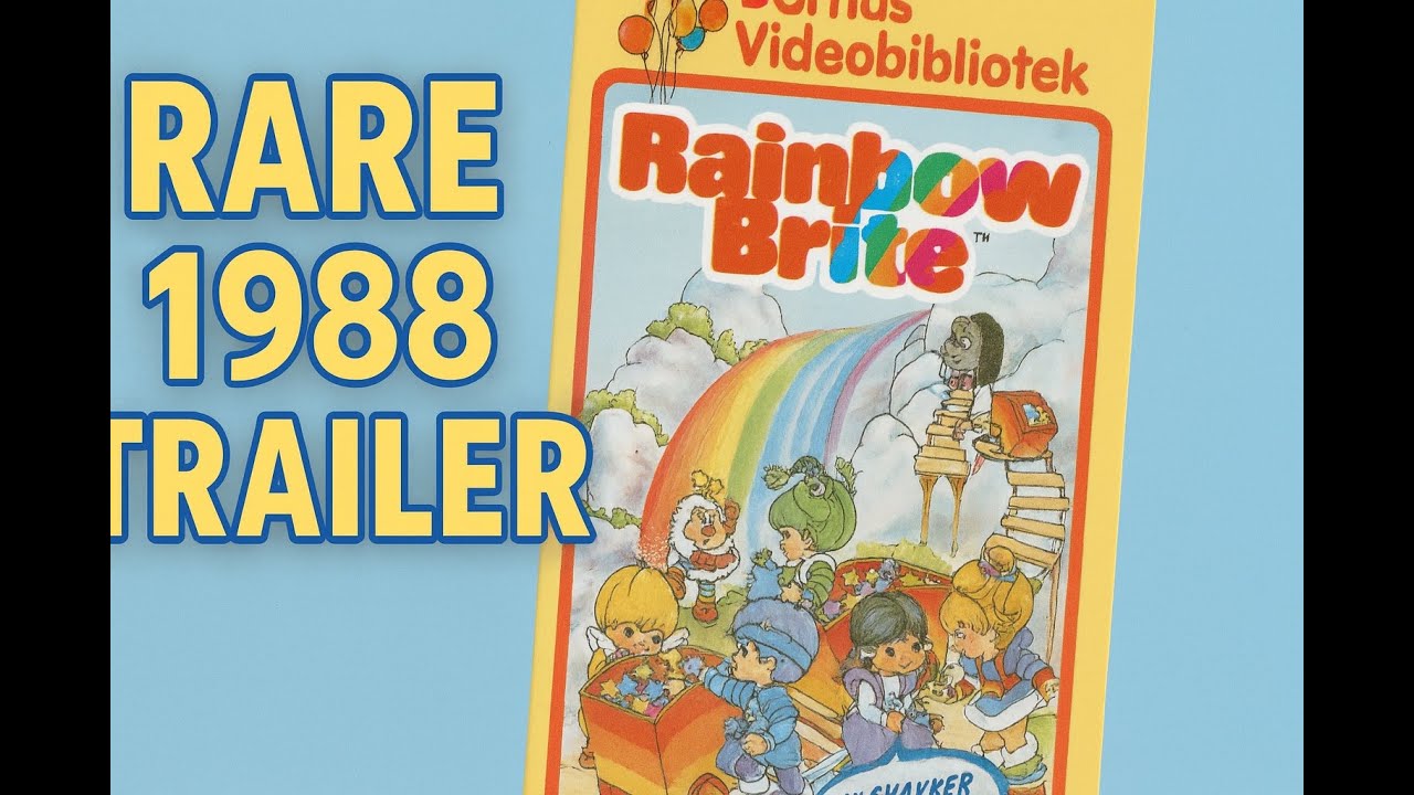 Rare 1988 Trailer – Rainbow Brite Cartoon (VHS rental movie) - YouTube