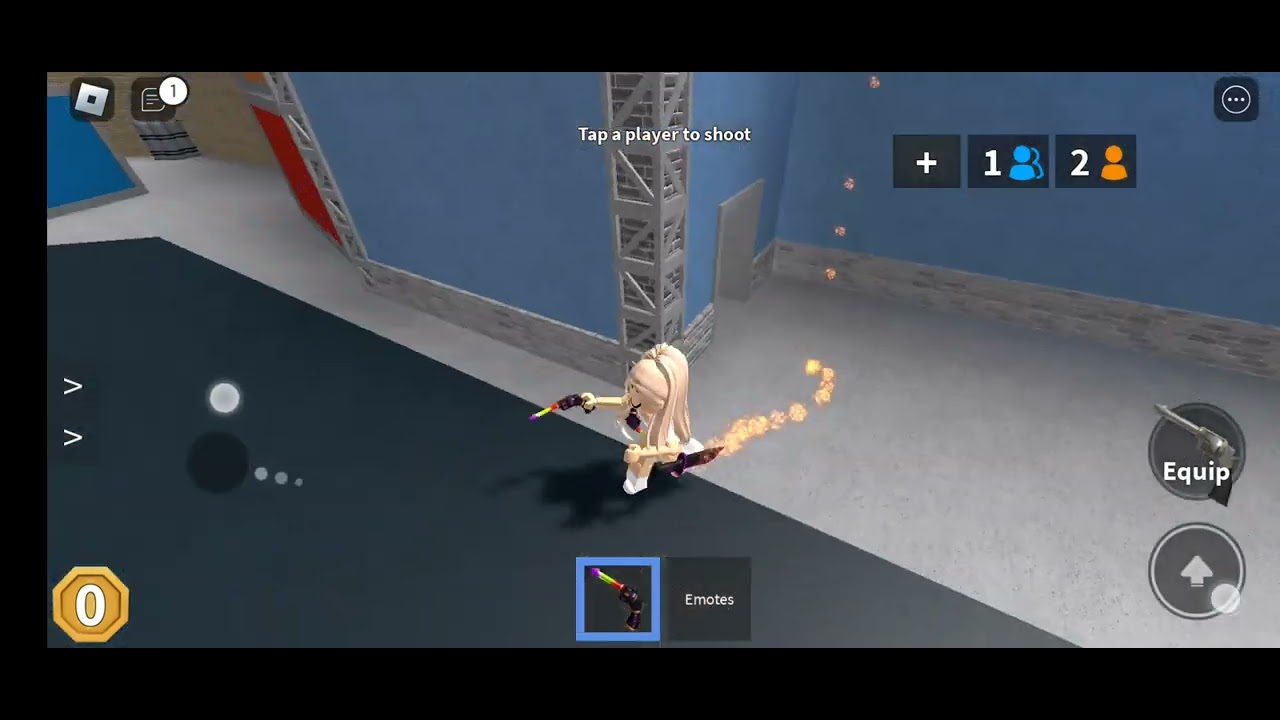 Trying to do a trickshot in mm2 *BLOOPERS* - YouTube