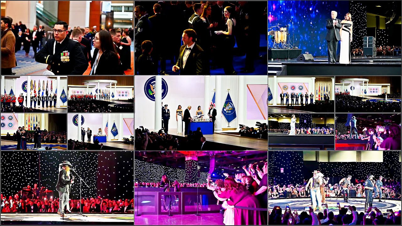 Washington D.C. Celebrates with Commander in Chief Ball 2025! - YouTube