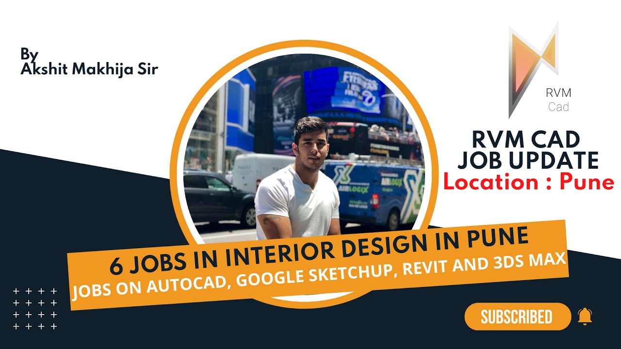 6 Jobs on Interior Design in Pune - Autocad & 3DS Max | RVM CAD Job ...