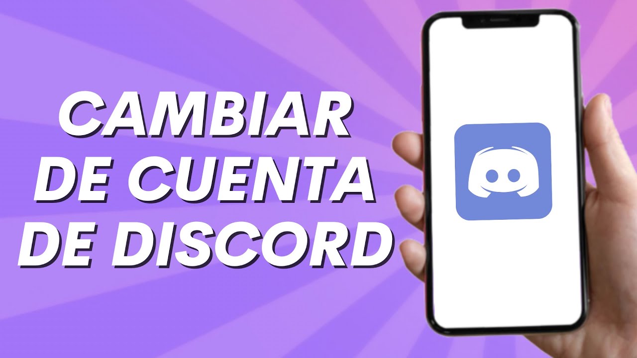 Cómo cambiar de cuenta de Discord en tu Teléfono - YouTube