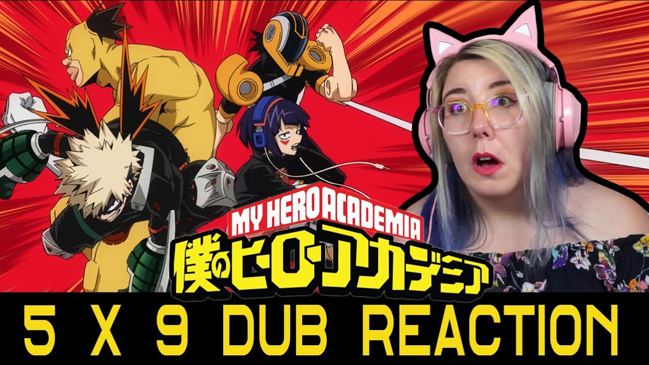 SHOCKING BATTLE! - My Hero Academia 5 x 9 ( DUB ) Reaction - Zamber ...