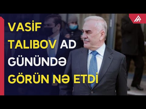 Doğum günündə Vasif Talıbovdan inanılmaz addım - APA TV