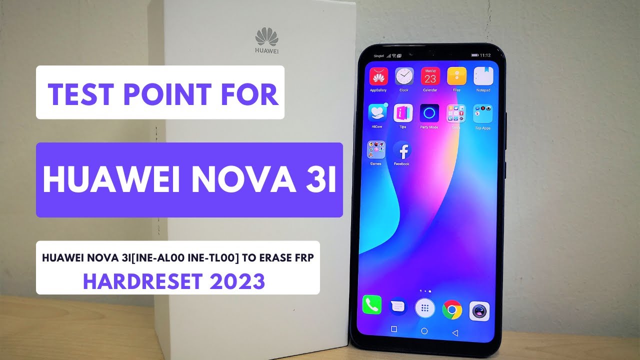 TEST POINT FOR HUAWEI NOVA 3i|INE-AL00 INE-TL00| TO ERASE|REMOVE FRP ...