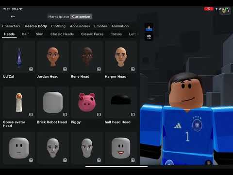 How to make Neuer. (Roblox) total cost 260 robux. - YouTube