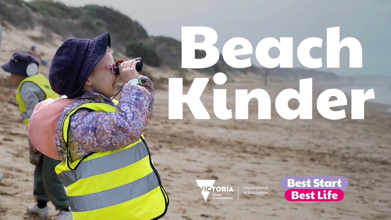 Torquay Beach Kinder - It’s like a fun classroom in nature! - YouTube