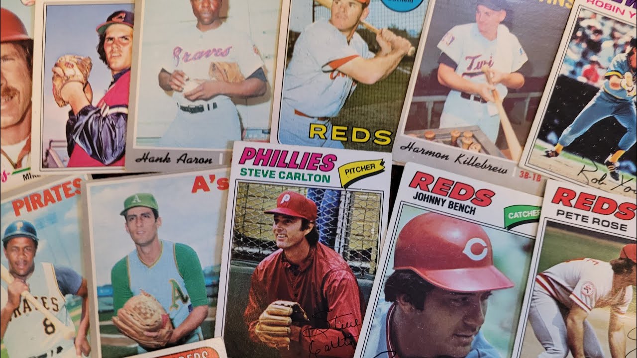 Flea Market Finds - Vintage Baseball Card Lot #baseballcards # ...