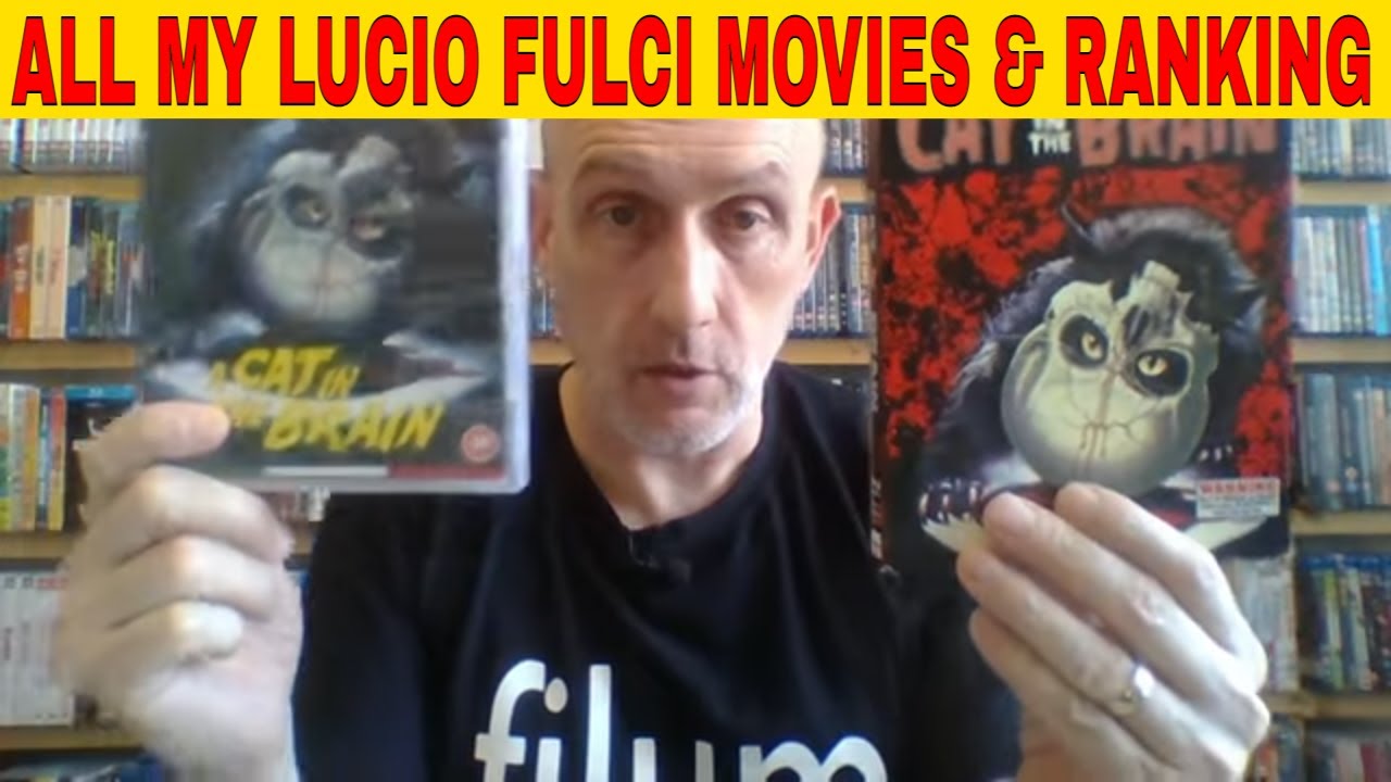 All my Lucio Fulci Movies I own and my Top Ten Lucio Fulci Movies - YouTube