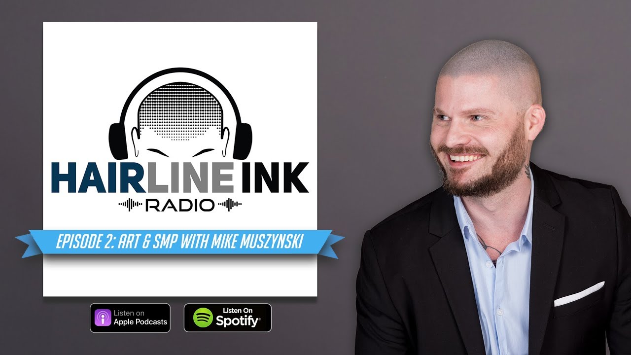 Hairline Ink Radio #2 - Art and Scalp Micropigmentation - YouTube