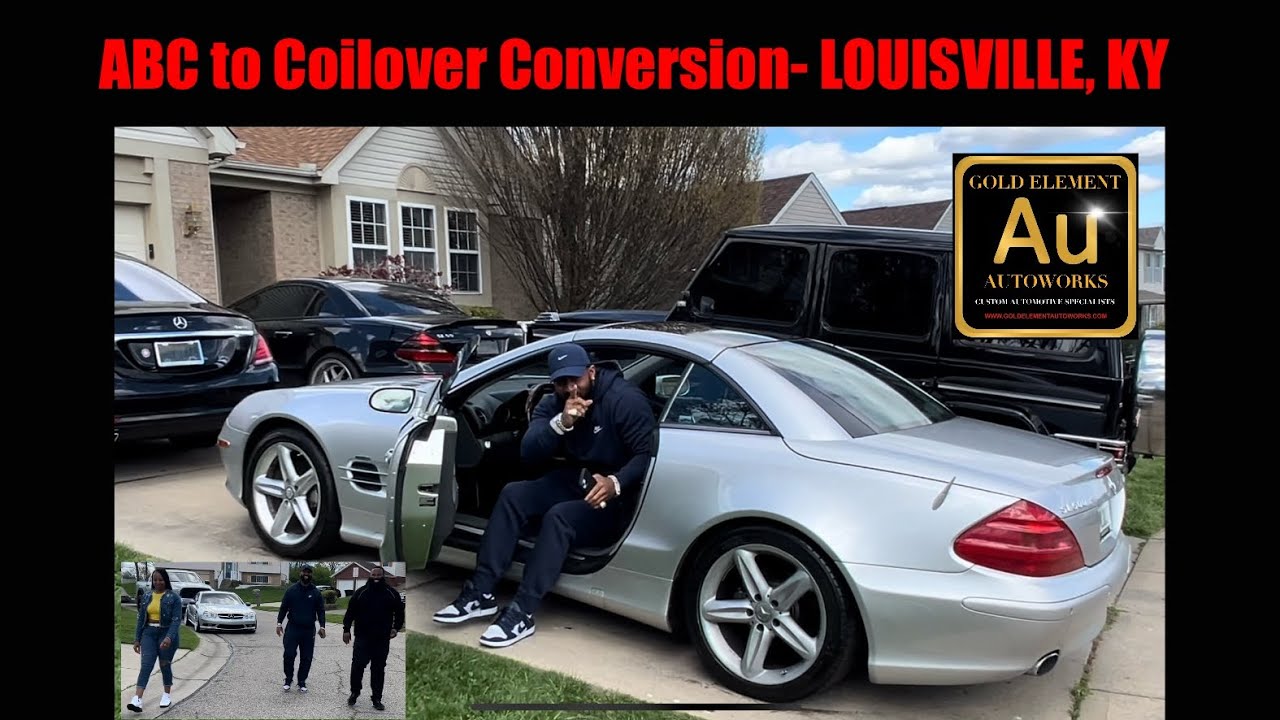 Unique Mercedes SL500 ABC Coilover Experience - Louisville Kentucky to ...
