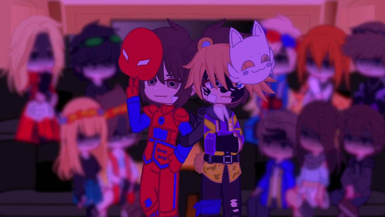 Avengers + MJ, Ned & Flash react to Peter past as Michael | Part 1 ...