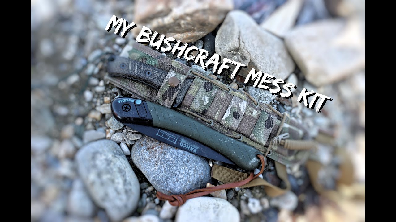 My Lightweight/Minimalist Bushcraft Mess Kit - YouTube
