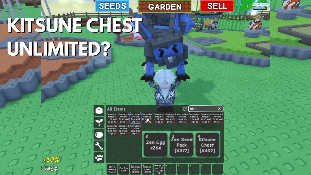 TUTORIAL CHEST KITSUNE UNLIMITED !! - YouTube