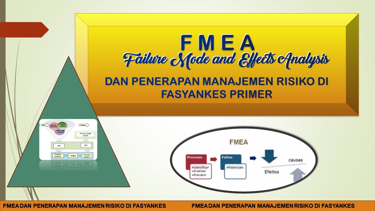 FAILURE MODE AND EFFECT ANALYSIS (FMEA) & PENERAPAN MANAJEMEN RISIKO DI ...