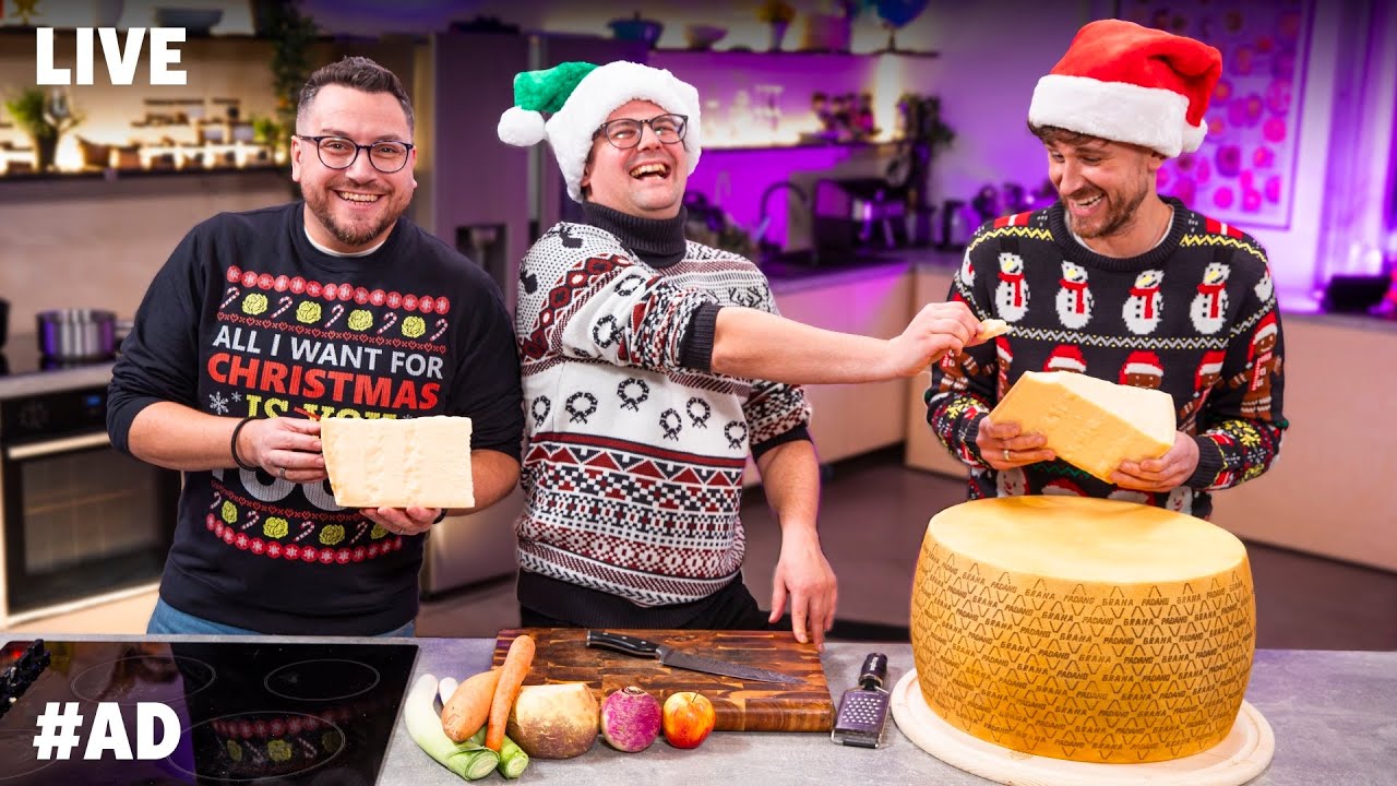 3 Ultimate Festive Cheese Dishes - LIVE - YouTube