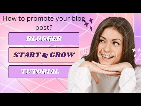 37. How to Promote Your Blog Post in blogger? Blogger Tutorial for ...