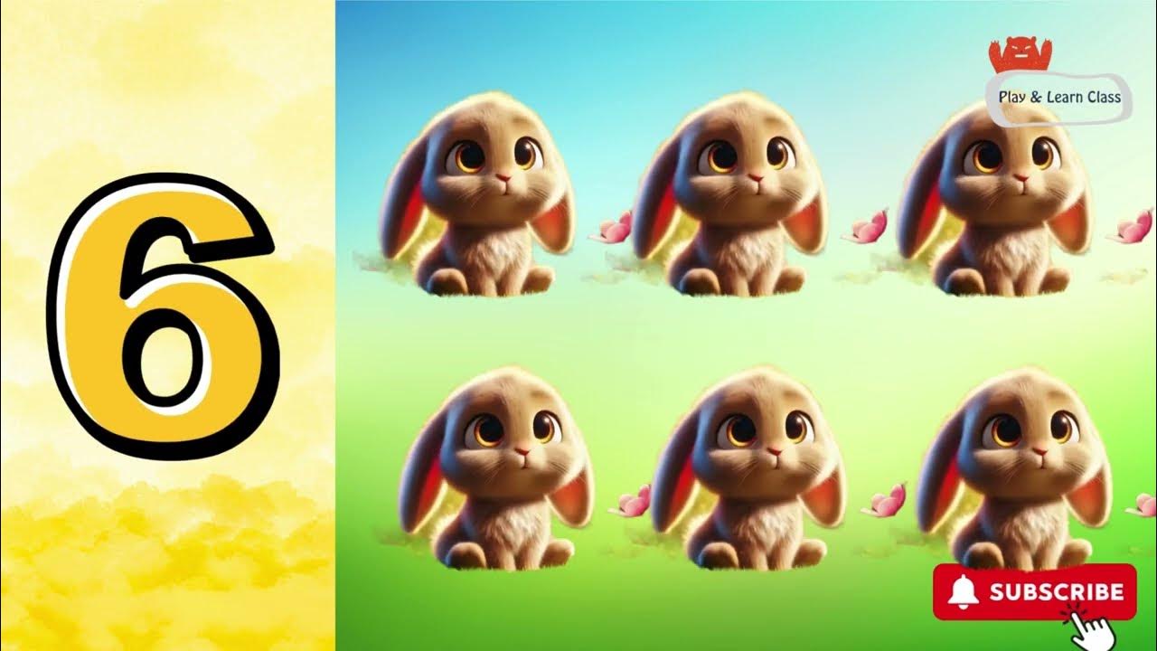 Ten Little Bunnies | Fun Counting Song for Kids | Hop & Count 1-10 ...