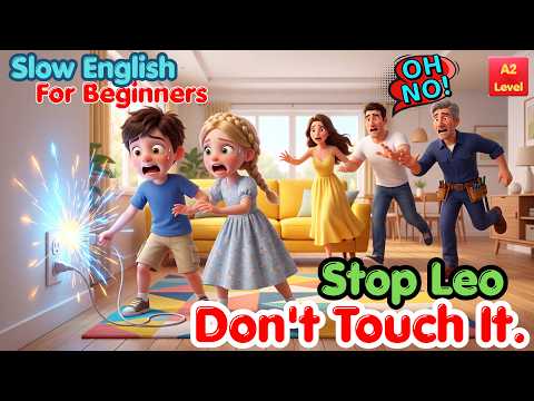 The Dangerous Hole In The Wall! Easy English Listening Story for Beginners (A1 - A2 Level)