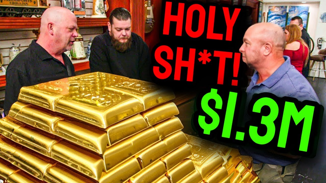 BIGGEST GOLD DEALS on Pawn Stars - YouTube