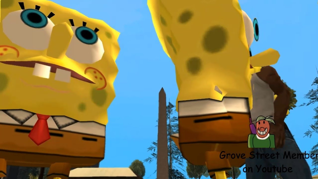 spongebob.exe (Gta sa modded cutscene) - YouTube