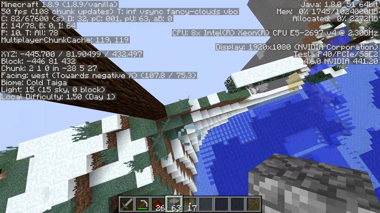 MineCraft vs 1TB Ram - YouTube