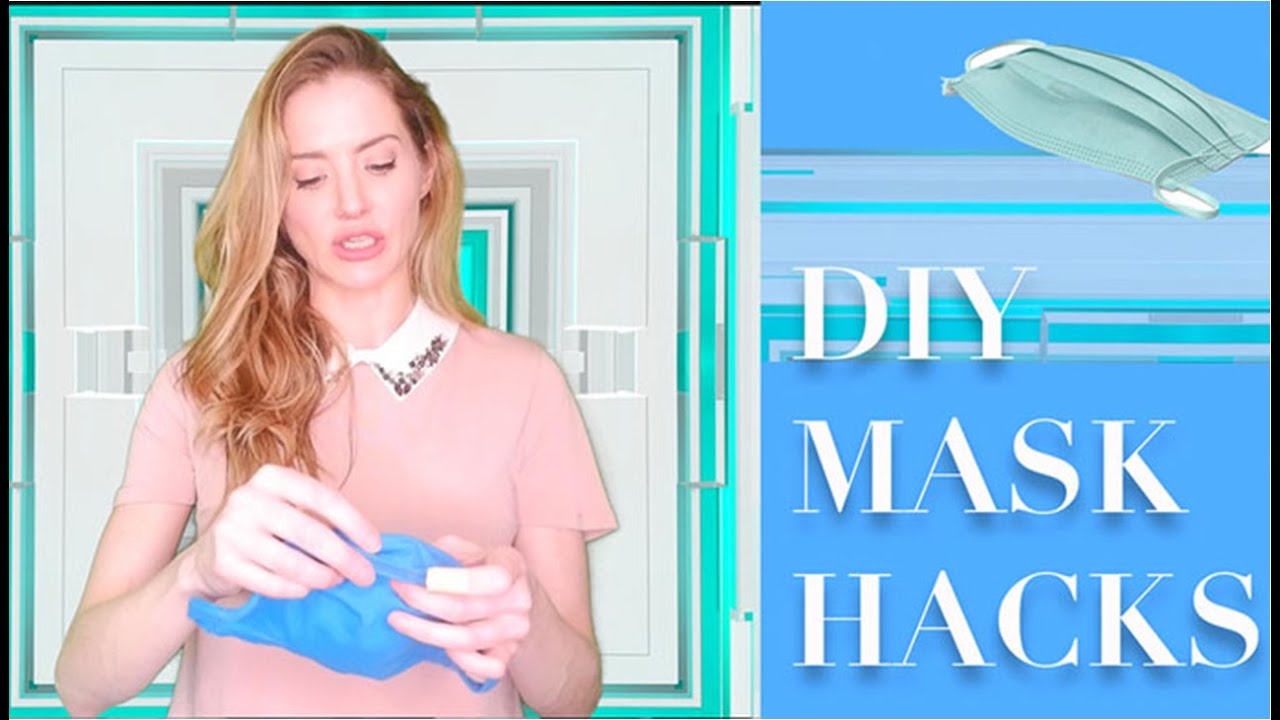 DIY MASK HACKS: Aluminum Nose Strip, Washable & Custom Filter - YouTube