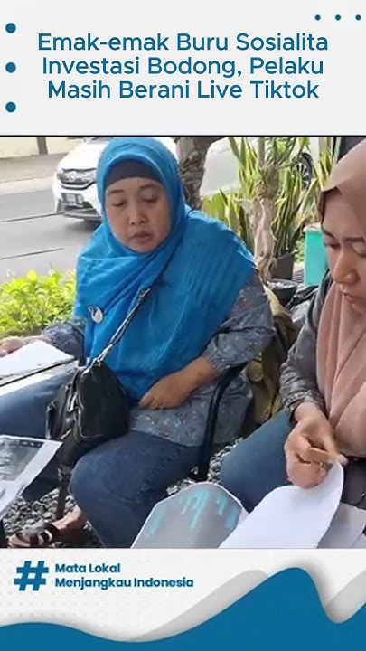 EMAK-EMAK BURU SOSIALITA SURABAYA PERKARA Investasi Bodong Surabaya, Pelaku Masih Berani Live ...