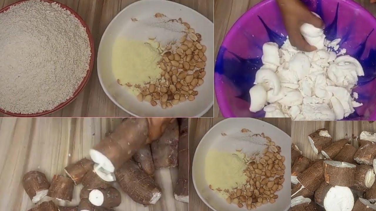 How I Turned Leftover Cassava Pulp into Delicious Gari! - YouTube