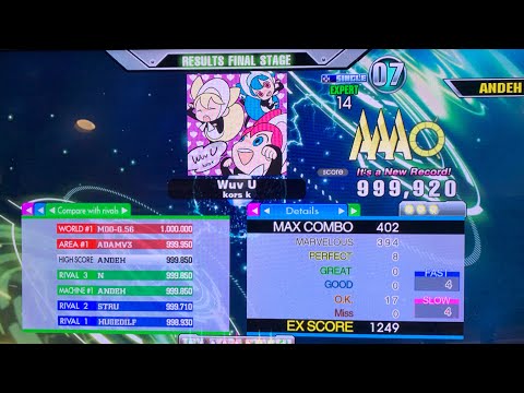 [DDR A3] Wuv U (ESP-14) 999,920 SDP