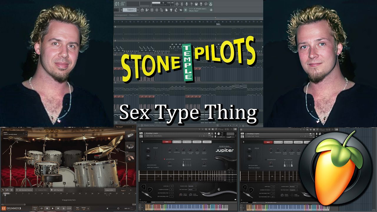 Stone Temple Pilots - Sex Type Thing (FL STUDIO INSTRUMENTAL COVER ...