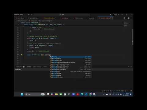 tugas demo coding jump search - YouTube