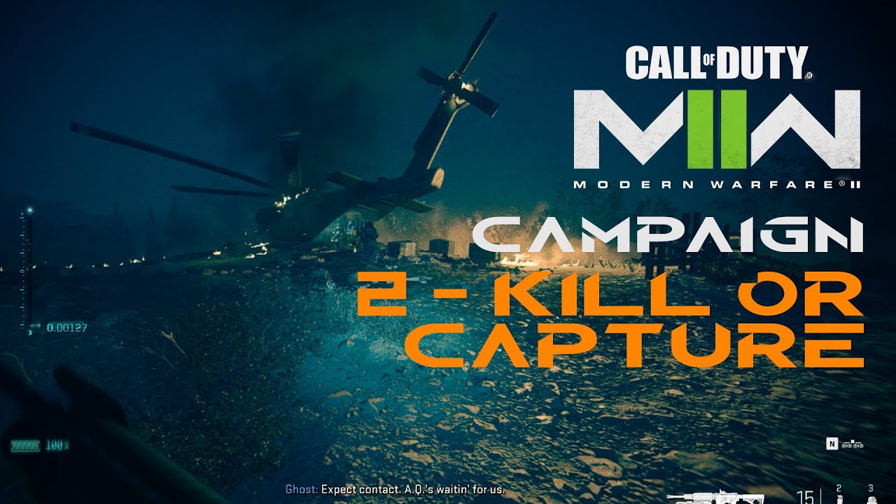Call of Duty: Modern Warfare 2 2022 Campaign 2 - Kill or Capture - YouTube