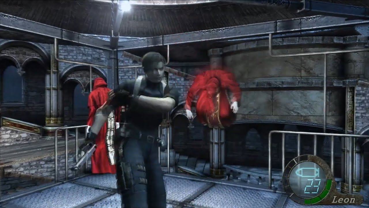 Resident Evil 4 - Playthrough - Professional - Chapter 4-4 (KNIFE ...