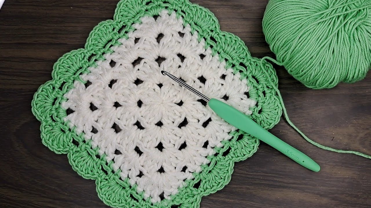 Doily 🎀 Easy Crochet Pattern / Simple Crochet Tutorial Step by Step for ...