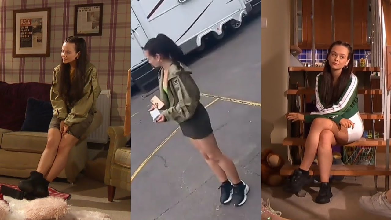 Niamh Blackshaw Legs, Short Skirt And Shorts HD Video - YouTube