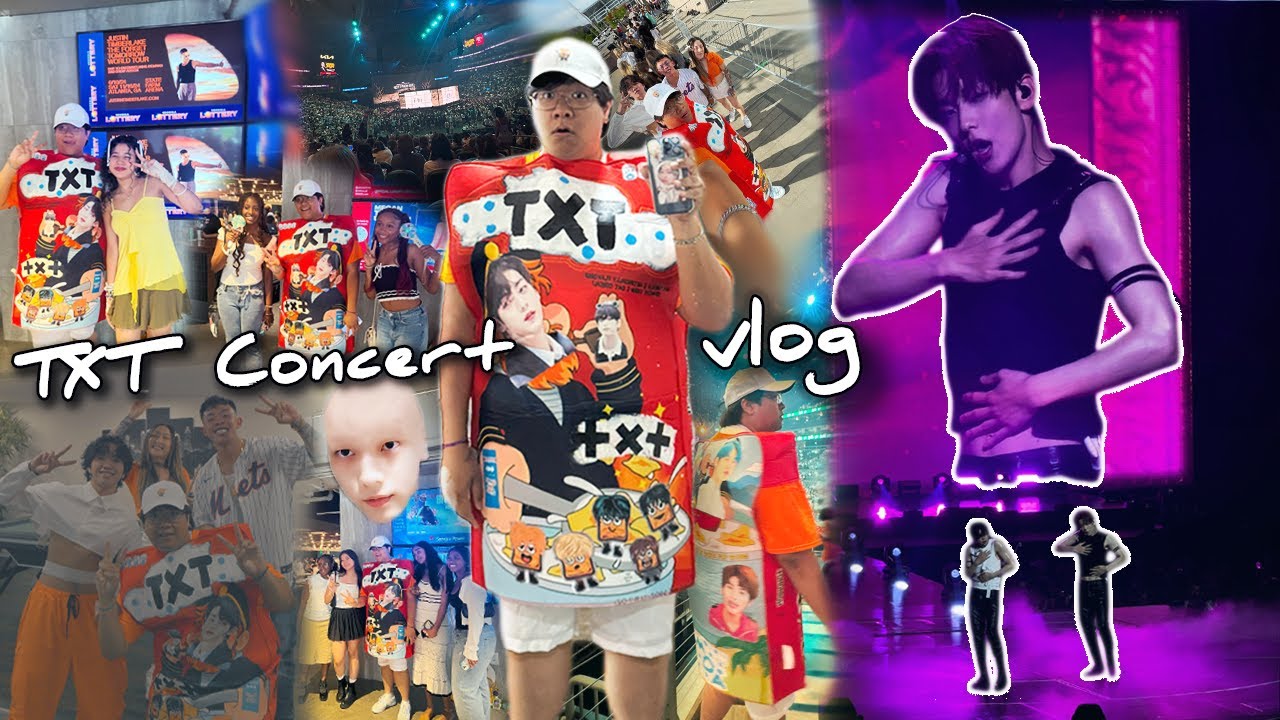 TXT ACT: PROMISE CONCERT VLOG in ATLANTA ⊹ They should have noticed me ...