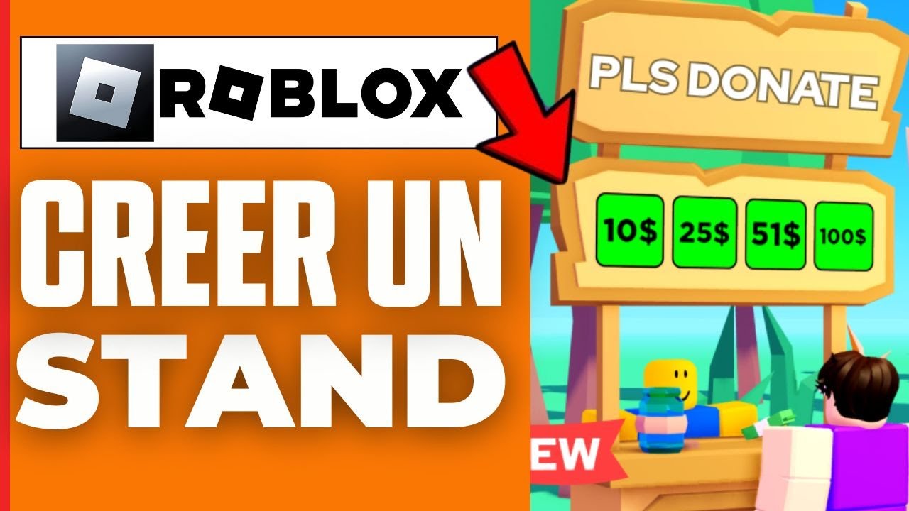 Comment Créer Un Stand Sur Roblox ( 2024 ) - YouTube