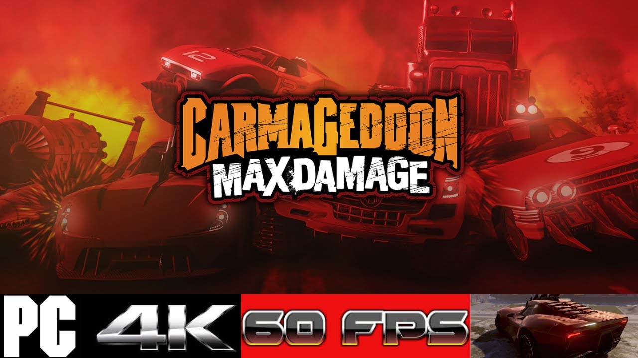Carmageddon: Max Damage Gameplay PC 4K Ultra - YouTube